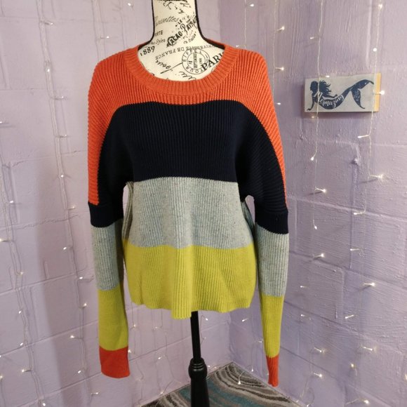 Fate | Sweaters | Color Blocked Oversized Sweater | Poshmark